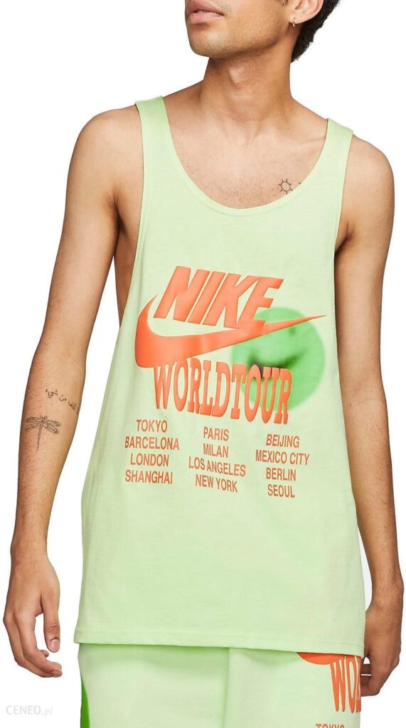Podkoszulek Nike M NSW TANK WORLD TOUR – DPI Sport Service